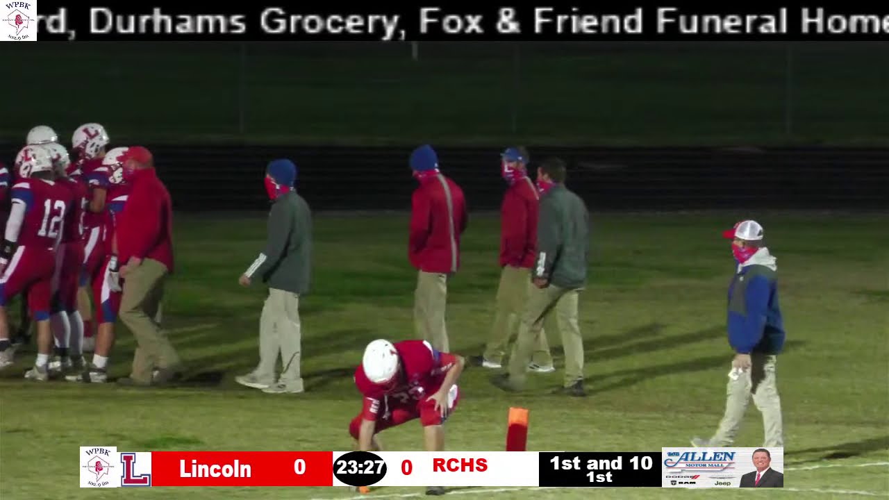 Rockcastle County at Lincoln County (high school football) - YouTube
