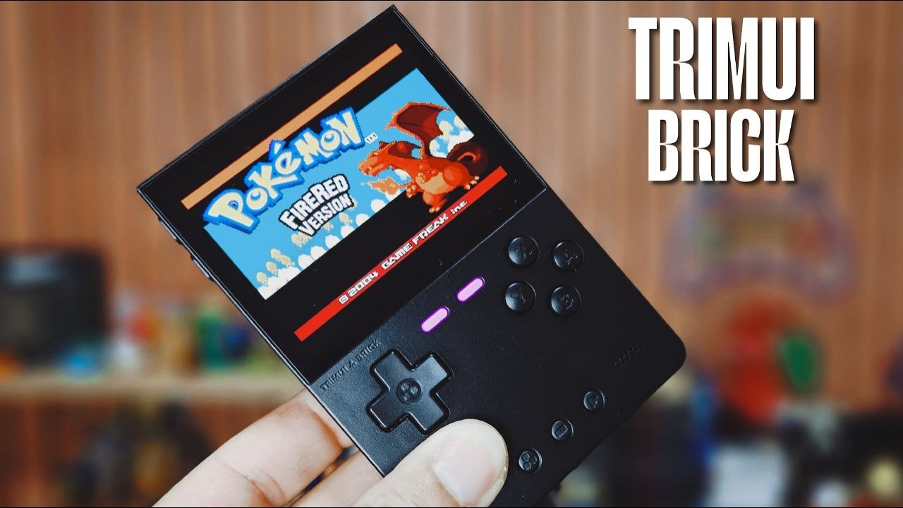 TRIMUI BRICK - UNBOXING E REVIEW DE PRIMEIRAS IMPRESSÕES - YouTube