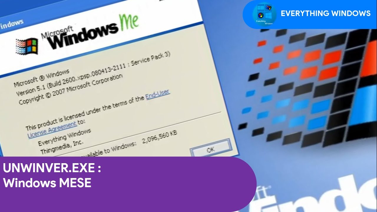 UNWINVER 7.0 - Windows MESE - YouTube