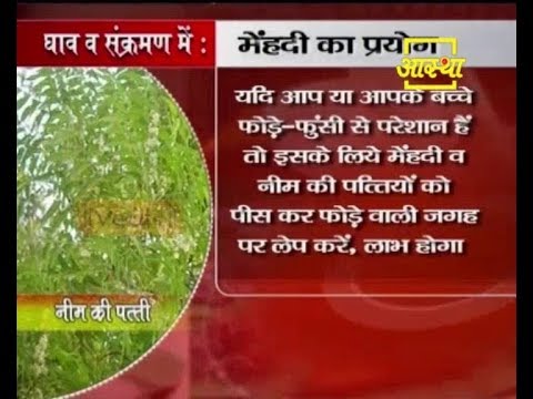 Ayurvedic Benefits of Mehndi for Ghav & Infection | Acharya Balkrishna ...