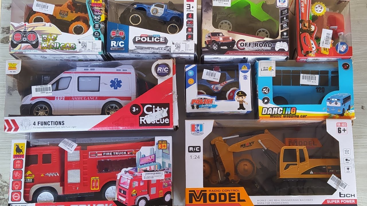 Hunting Mainan Mobil truk, Mobil Polisi, Mobil Kontruksi, Mainan ...