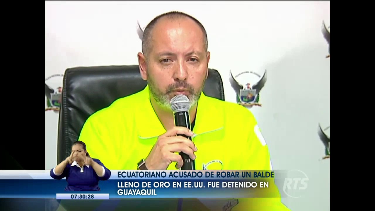 Ecuatoriano acusado de robar oro en Estados Unidos fue detenido en ...