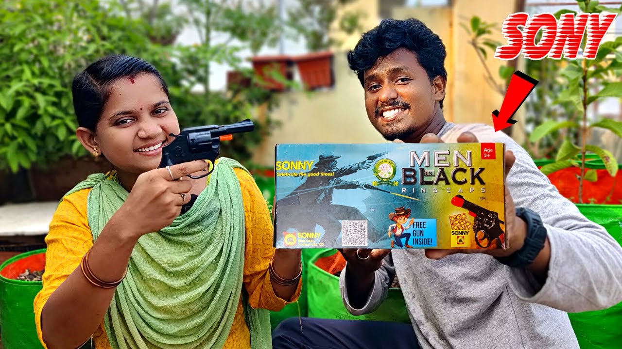 தீபாவளிக்கு இந்த துப்பாக்கி இருந்தா போதும்! 💥Sony Ring Cap Gun Unboxing ...