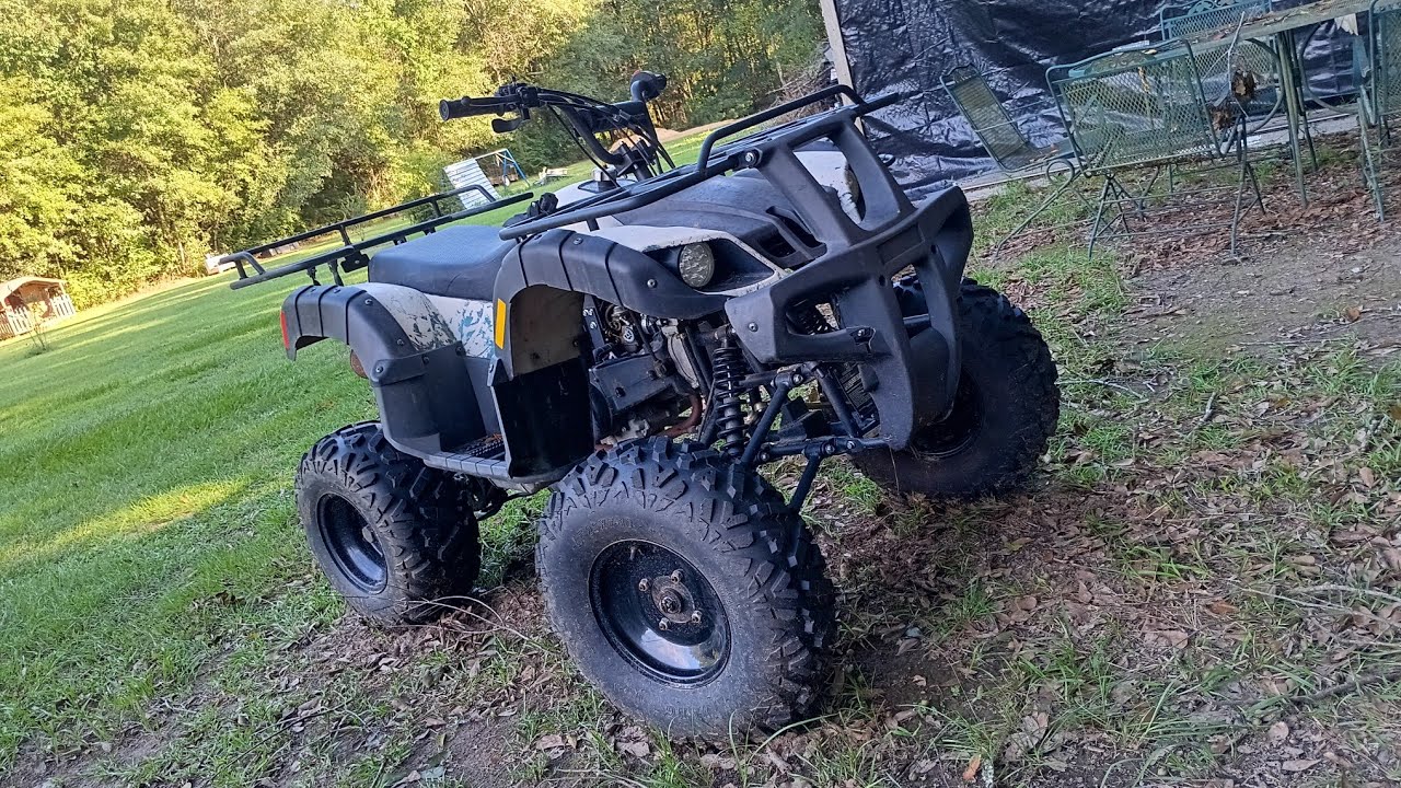 Part 1: Getting this four-wheeler to run - YouTube