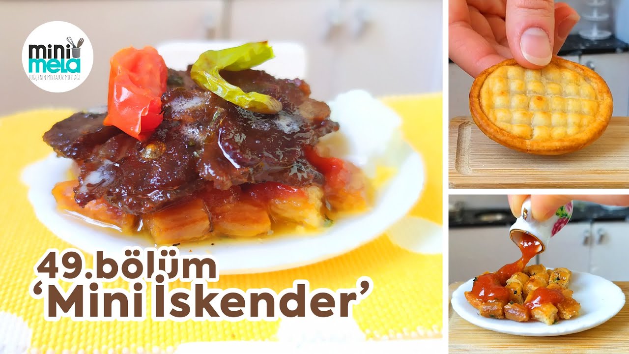 MİNİ İSKENDER - Mini Turkish Food - Minimal Mutfak - Minifood #minimal ...