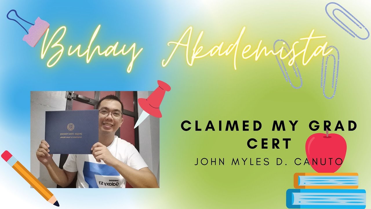 Buhay Akademista: Claimed my PNU Certificate - YouTube