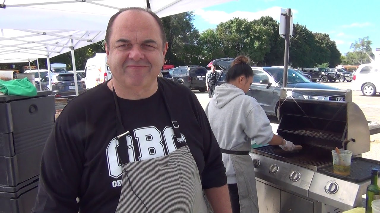Chef John Higgins -grilled sardines @ 2nd Annual Thistletown Chefs ...