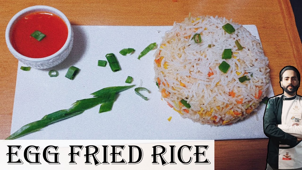 Egg Fried Rice | Restaurant Style Egg Fried Rice | Veg Fried Rice ...