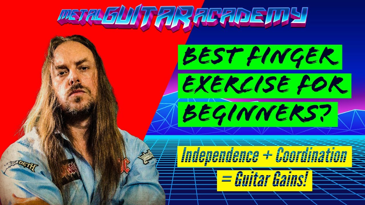 Best Guitar Finger Exercise for Beginners (gain accuracy and control ...