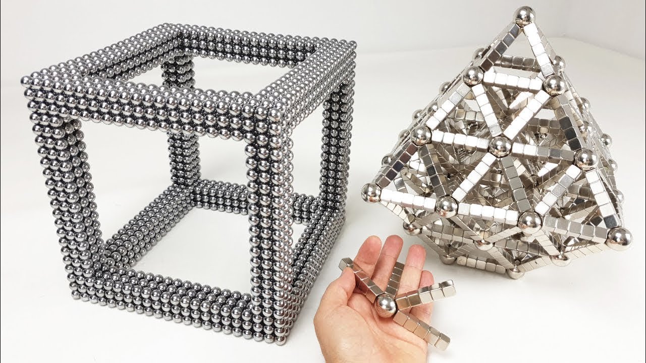 Magnet Satisfaction, Octahedron inside a CUBE | Magnetic Games - YouTube