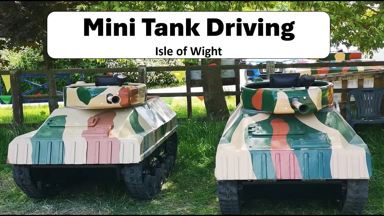 Off road mini tank driving experience with paintball shooting - Ryde ...