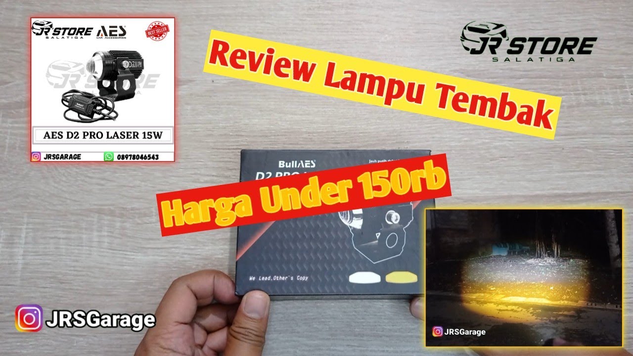 Review D2 Laser Murah Tapi Terang Bullaes D2 Pro 15w - YouTube