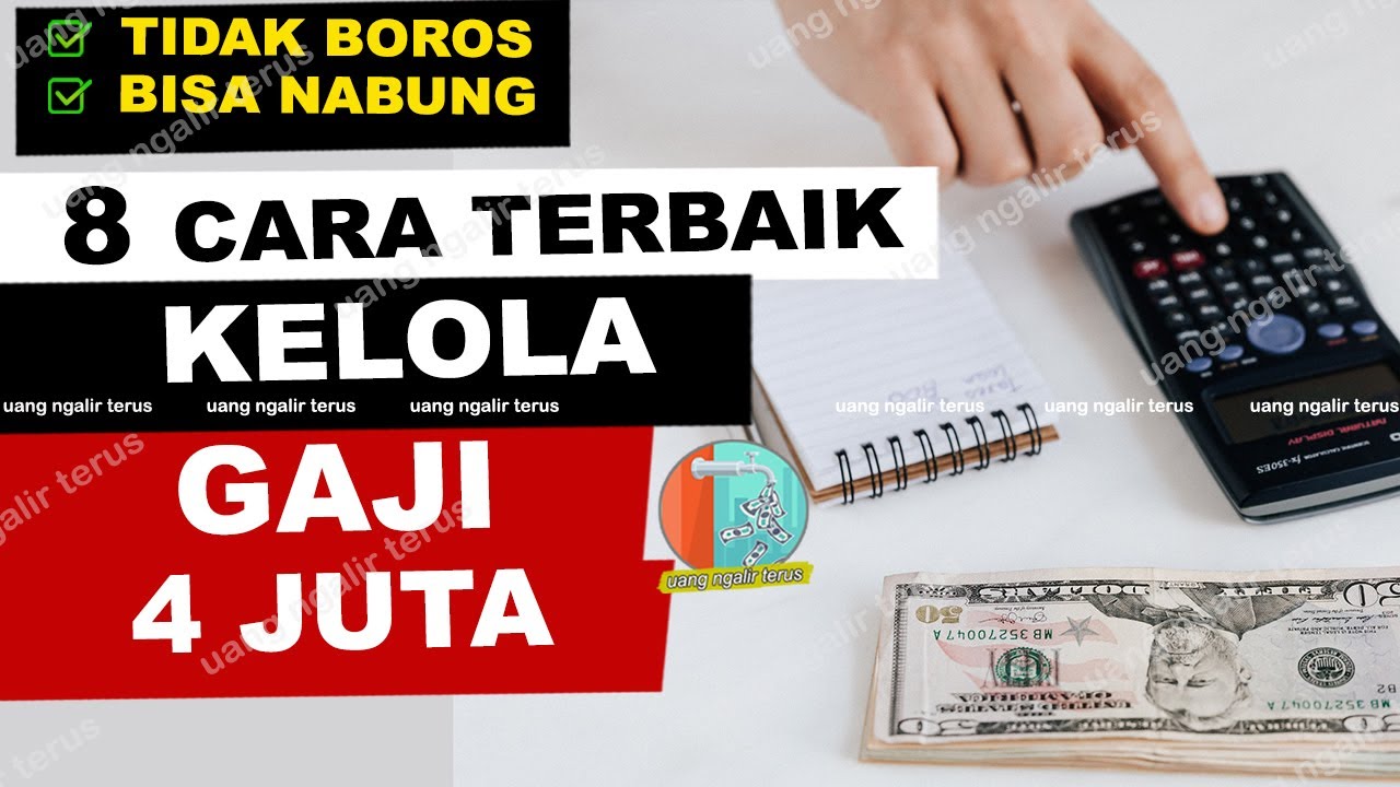 CARA MENGATUR UANG GAJI 4 JUTA PER BULAN - YouTube
