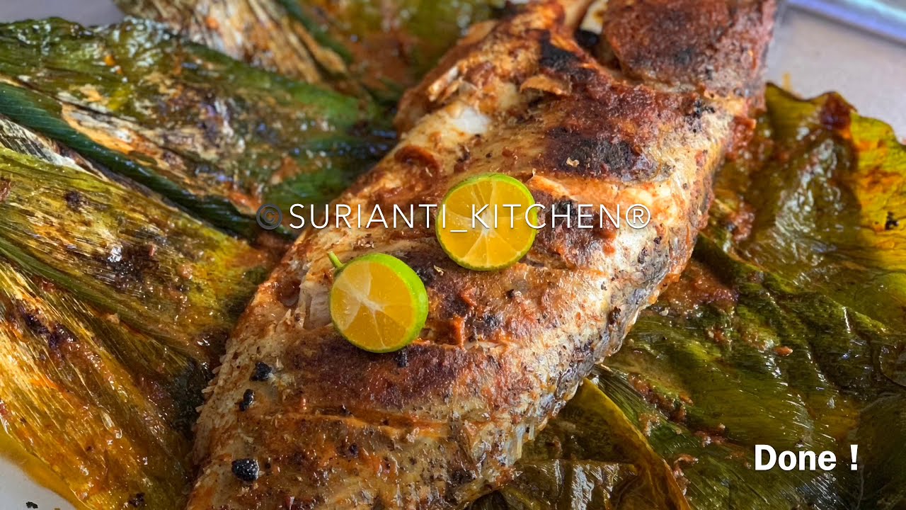 Ikan Siakap Bakar paling mudah - YouTube