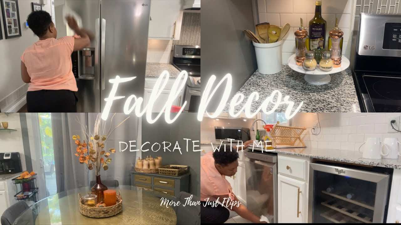 Fall Decorate with Me Inside my Home - YouTube