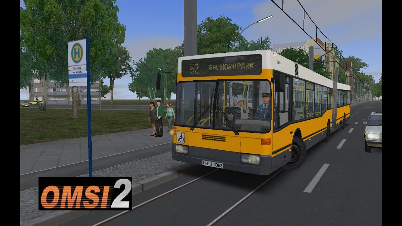 OMSI 2 | O405 GN Voith 1999 - Rhodenau - 52 - YouTube