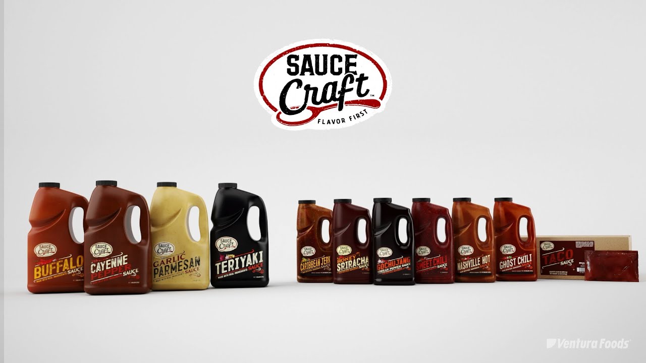 Sauce Craft Portfolio of Innovative Sauces for Foodservice - YouTube