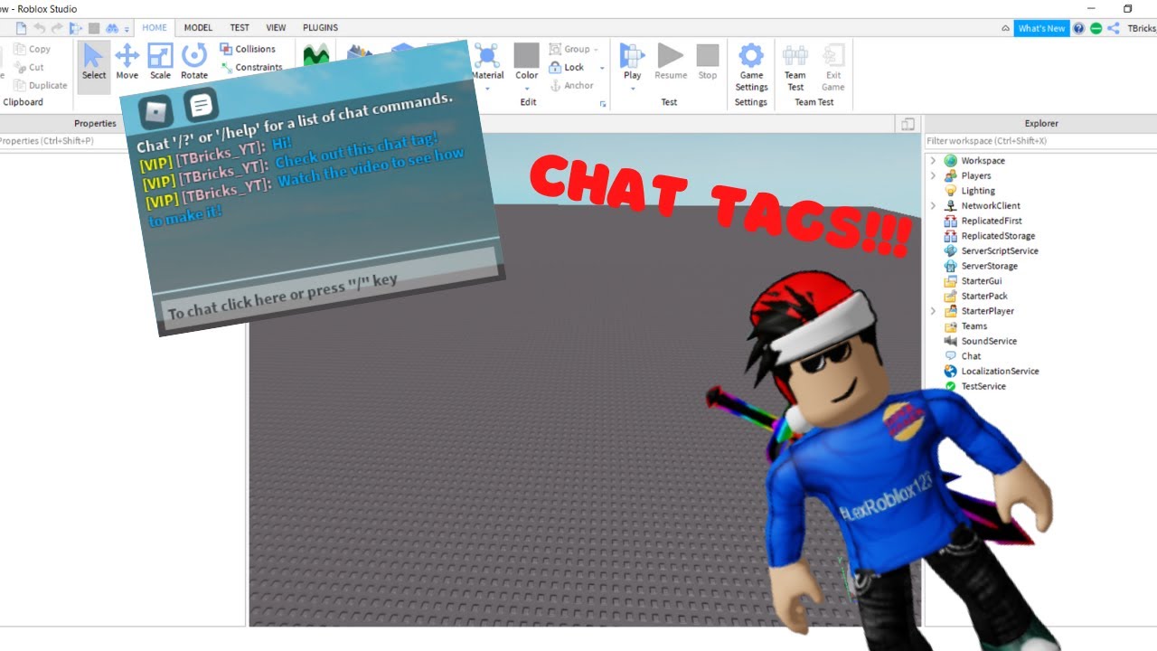 How to make a VIP Chat Tag (Roblox) - YouTube