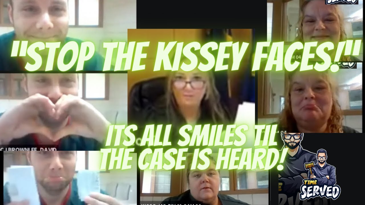 "STOP the KISSEY Faces Now!" All Smiles, Until Judge Hears the Case ...