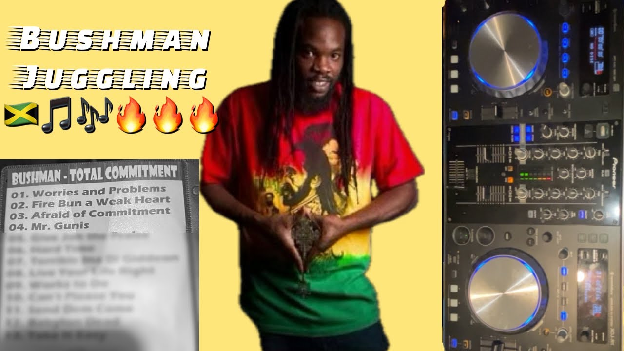 Bushman Reggae Juggling On Pioneer Mixer | Tropical Birds & River ...