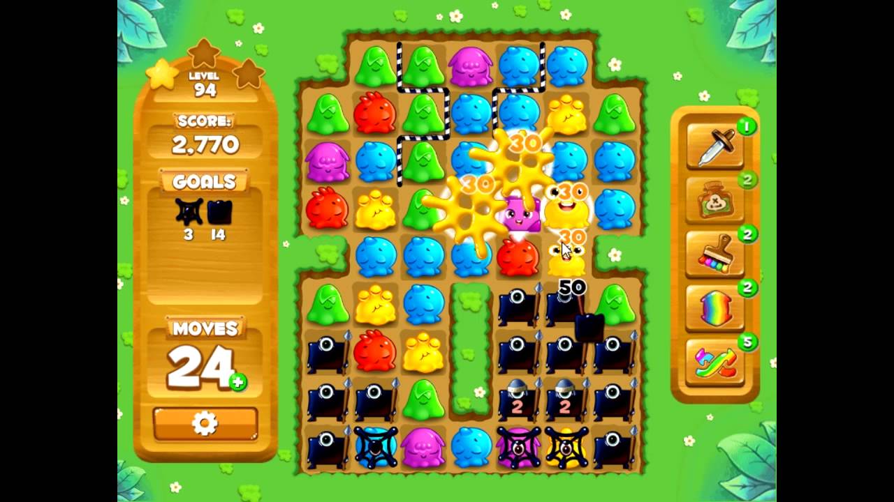 Paint Monsters level 94 - YouTube