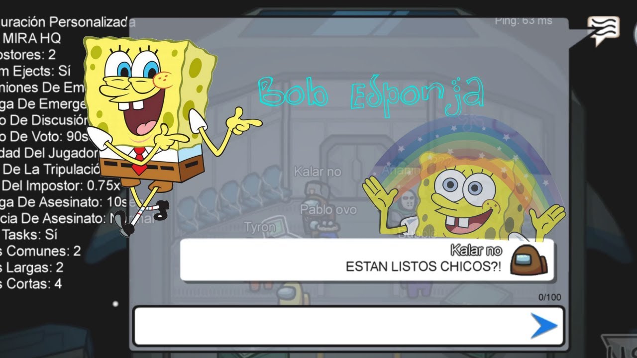 Intro Bob Esponja ♫♫♫ (Imaginación *-*) || AMONG US - YouTube