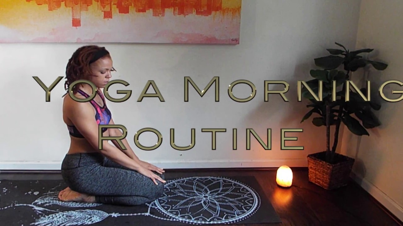 Yoga Morning Routine - YouTube