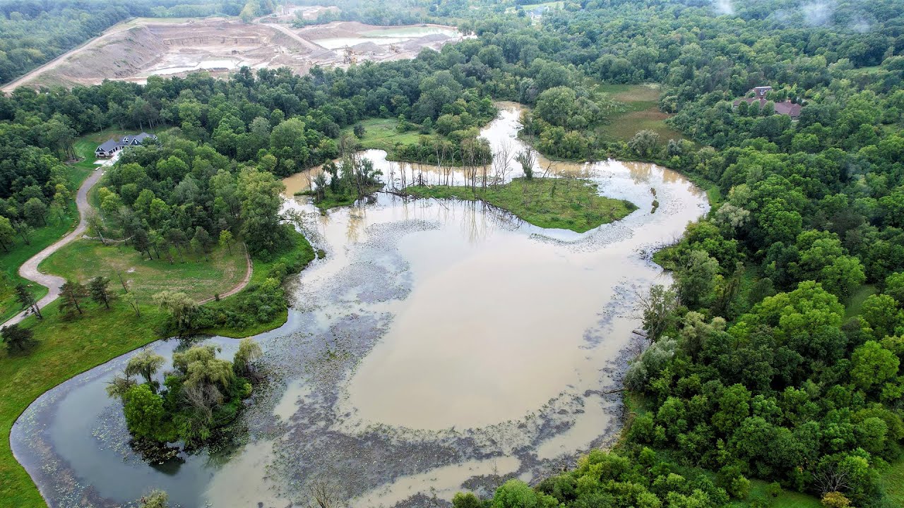 A beautiful and mucky day next to the Vella Pit - YouTube