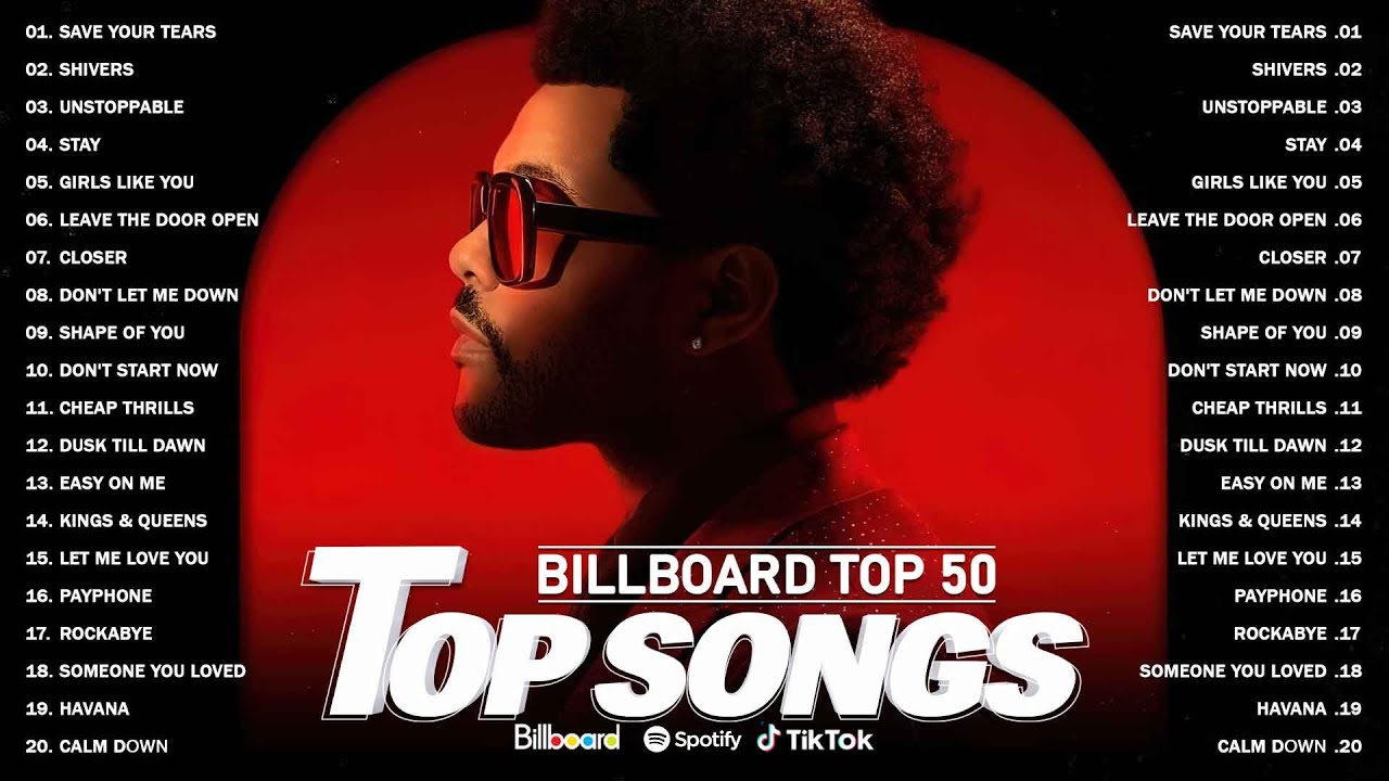 Billboard Top 50 This Week 🔥 The Weeknd, Dua Lipa, Justin Bieber, Ed ...