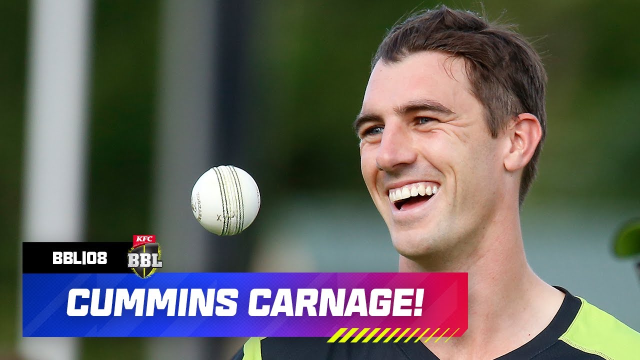 Pat Cummins DOMINATES In Last BBL Match | #BBL08 - YouTube