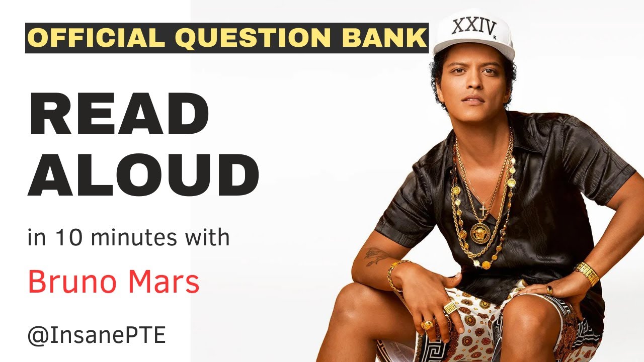 Master PTE Read Aloud in 10 Mins with Bruno Mars Feb 2024 - YouTube