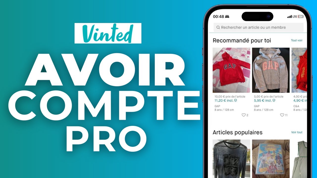 Comment Avoir Un Compte Pro Sur Vinted ( 2025 ) - YouTube
