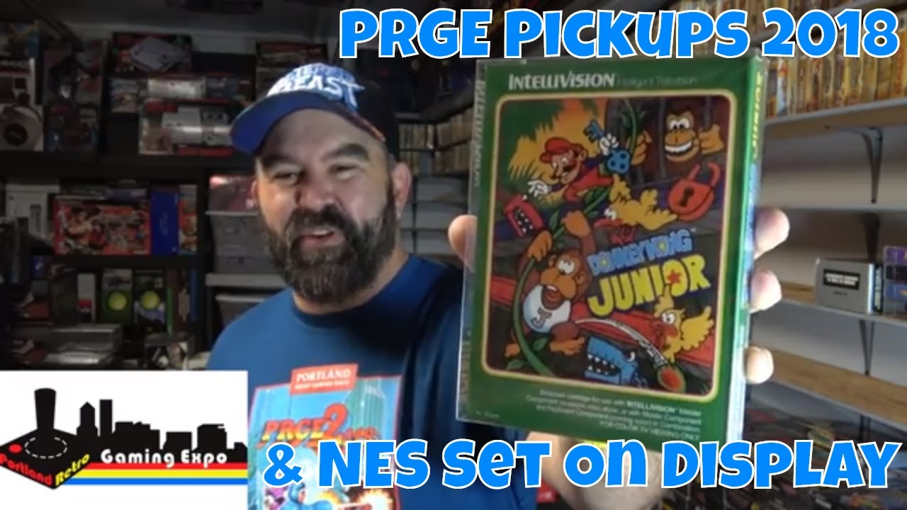 PRGE Pickups & My Complete NES Collection on Display - YouTube