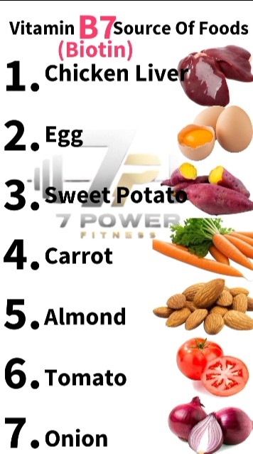 Vitamin B7 (Biotin) Source Of Foods || Best Of Vitamin B7 - YouTube