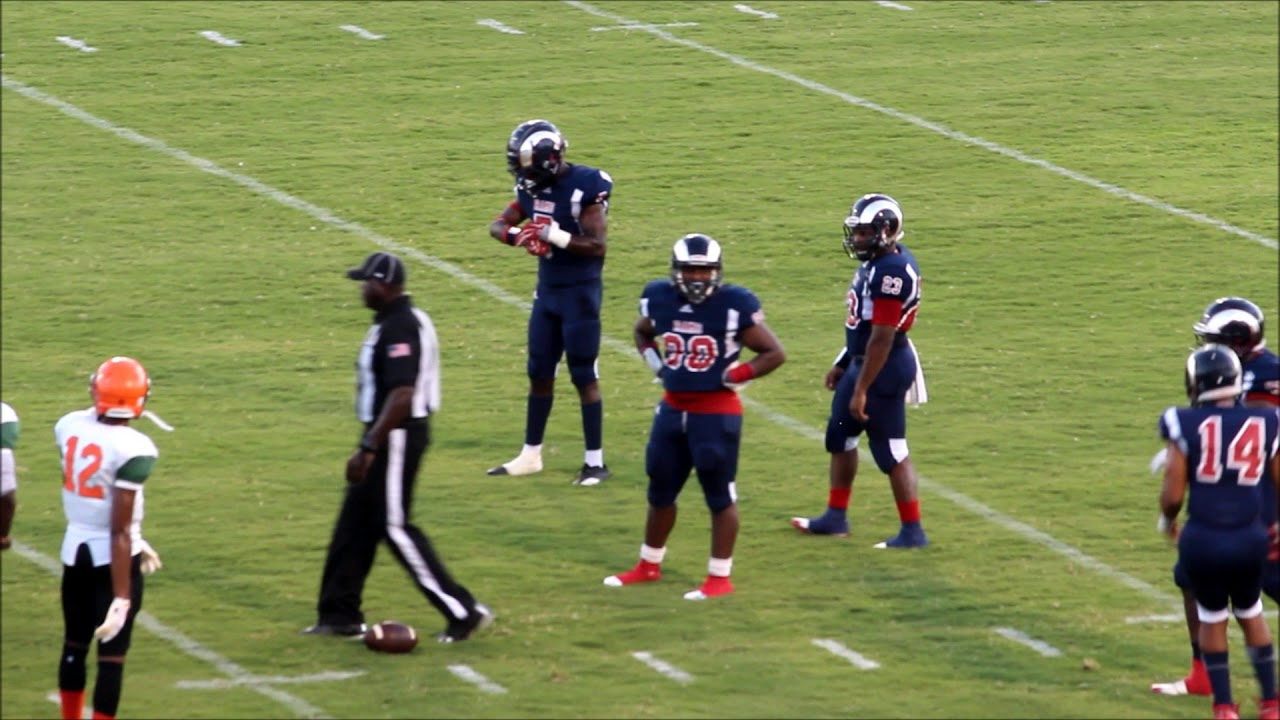 BASTROP RAMS VS CARVER RAMS - YouTube