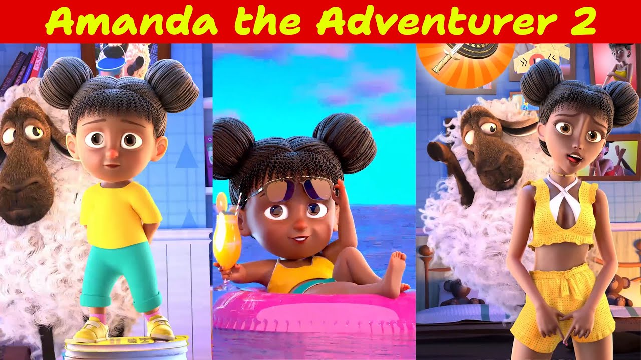 Different Versions of Amanda In Amanda The Adventurer 2 - YouTube