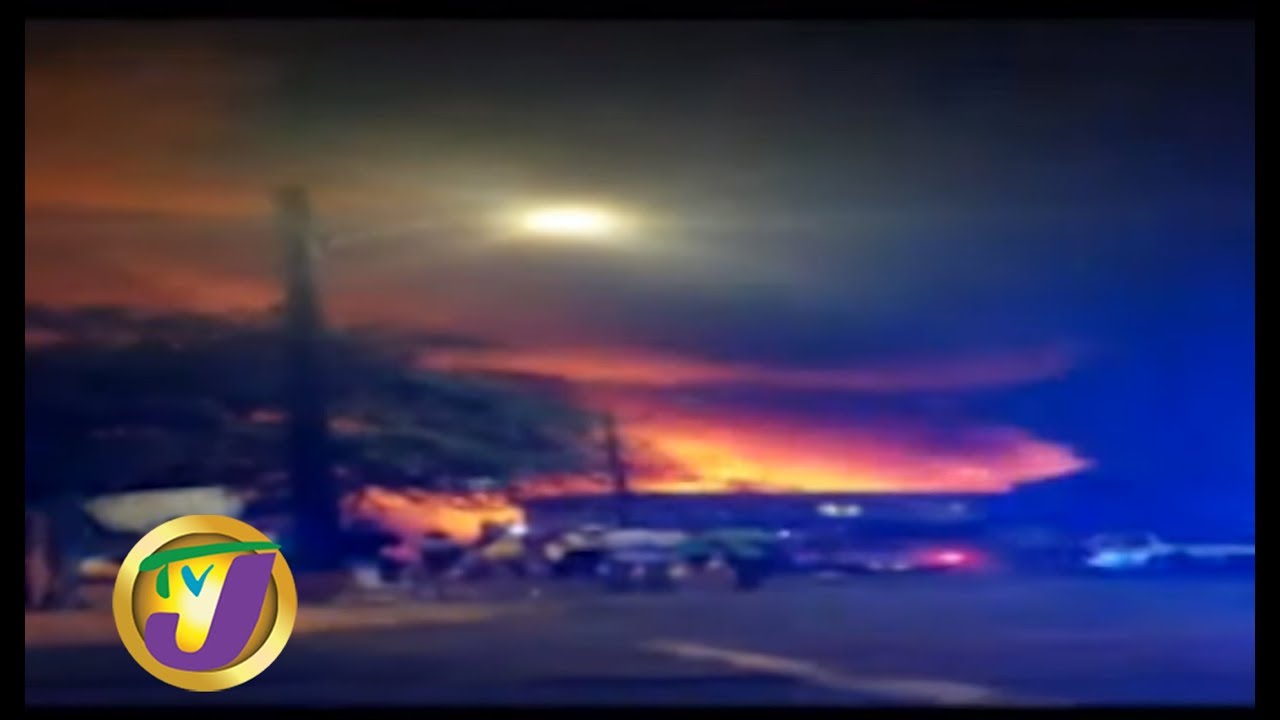 TVJ Midday News: Fire Destroy Food for Poor Shelter Dwelling - August ...