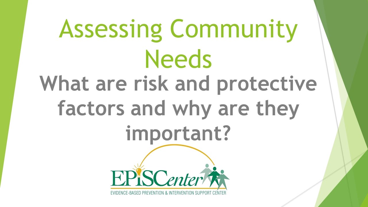 Assessing Community Needs: Risk & Protective Factors - YouTube