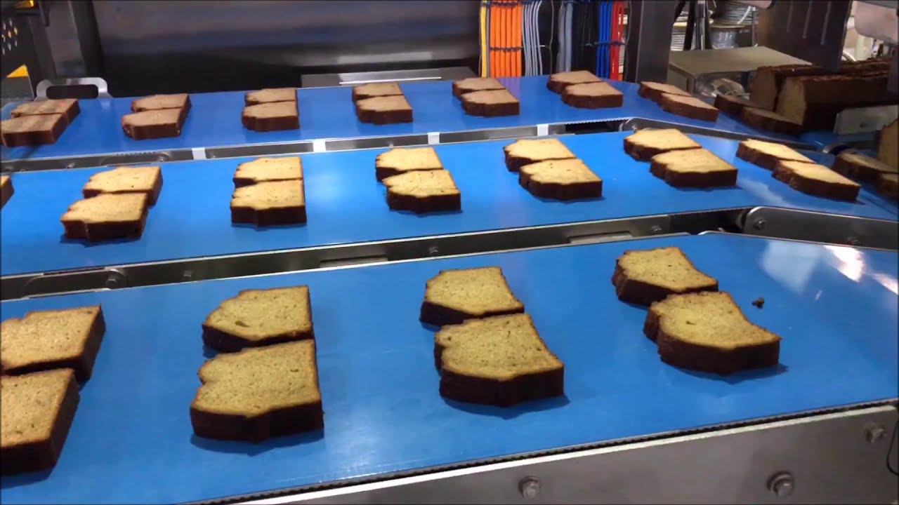 Custom Ultrasonic Loaf Cake Cutting Machine - YouTube