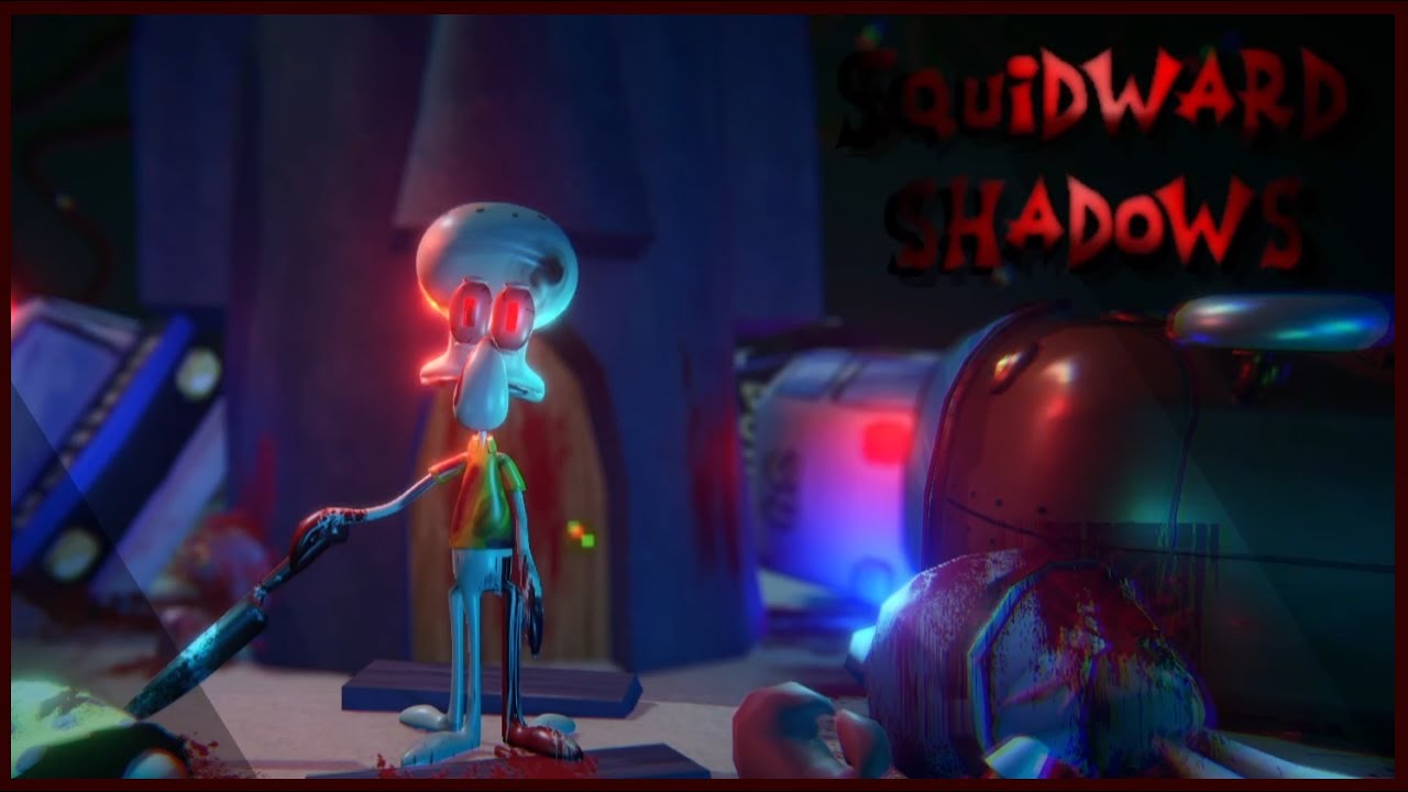 Squidward's Shadow - Indie Horror Game - No Commentary - YouTube