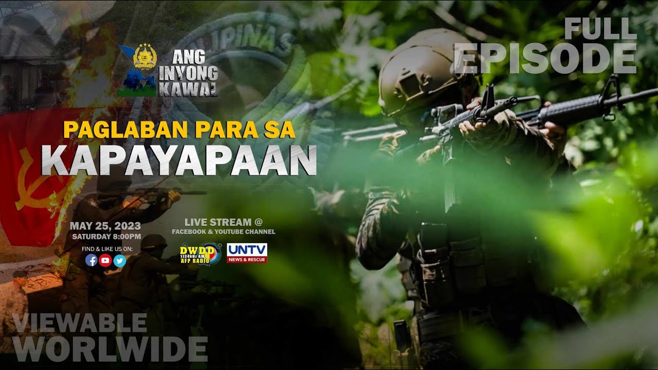 "PAGLABAN PARA SA KAPAYAPAAN" | 25 MAY 2024 - YouTube