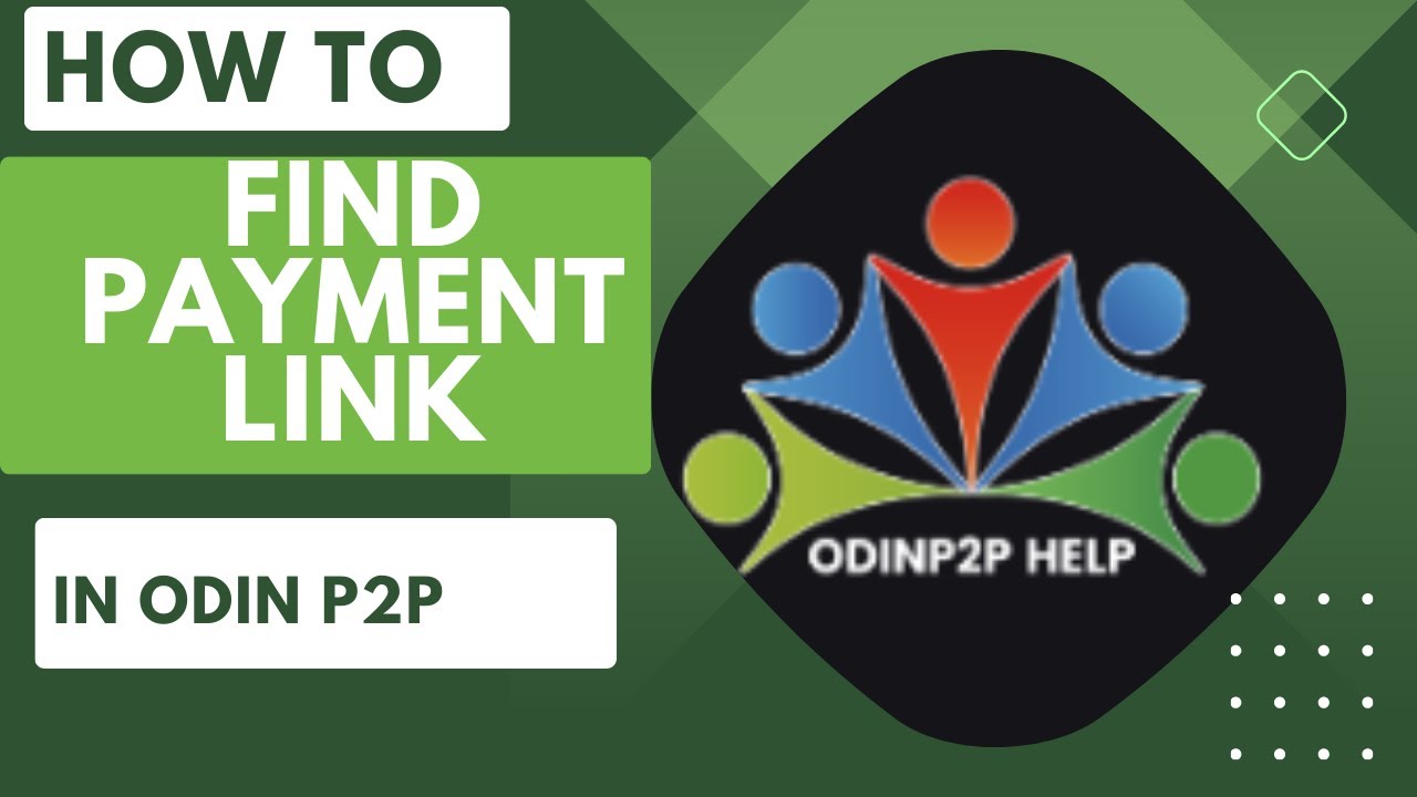 How Find Payment Link In Odin P2P helping Plan in Kannada - YouTube