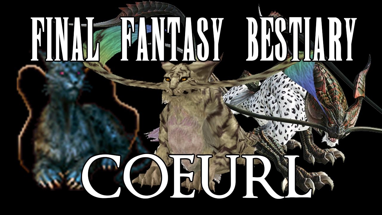Final Fantasy Bestiary - Coeurl - YouTube