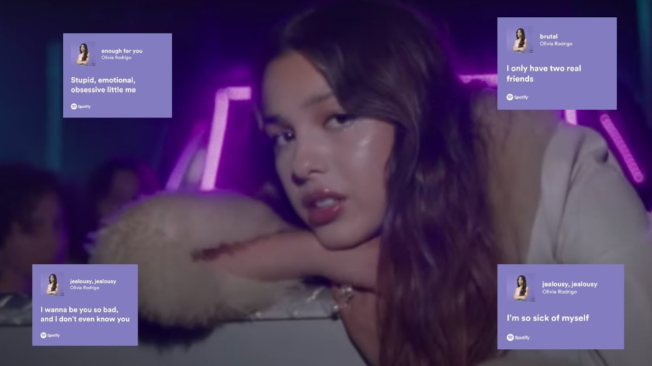 olivia rodrigo sour lyrics that describe my whole life - YouTube