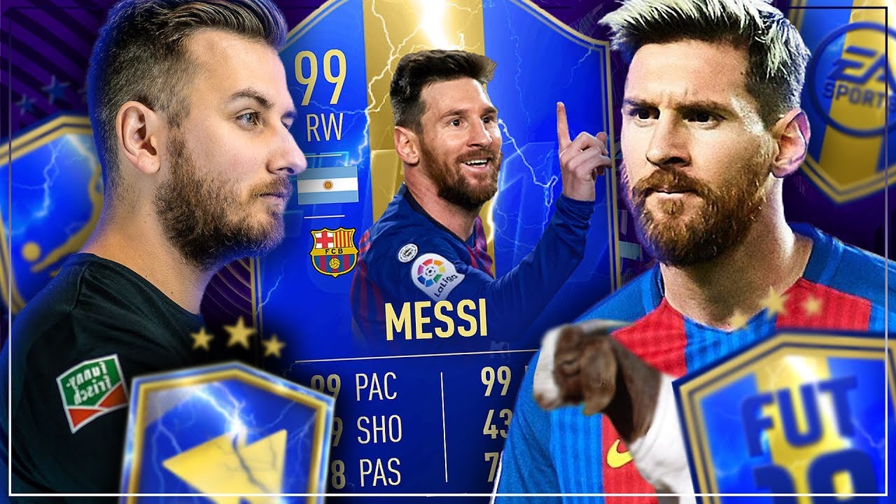 THE GOAT 😍 99 TOTS MESSI REVIEW 🔥 FIFA 19 ULTIMATE TEAM - YouTube