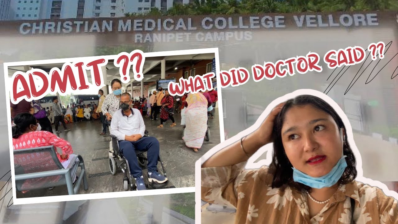 Appointment Day 🏥|| What did Doctor said 🤔😱|| Admit??? #dailyvlog #vellore - YouTube