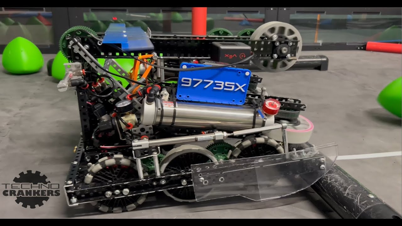 Techno Crankers 97735X Winter Reveal - VEX VRC 2024 Over Under - YouTube