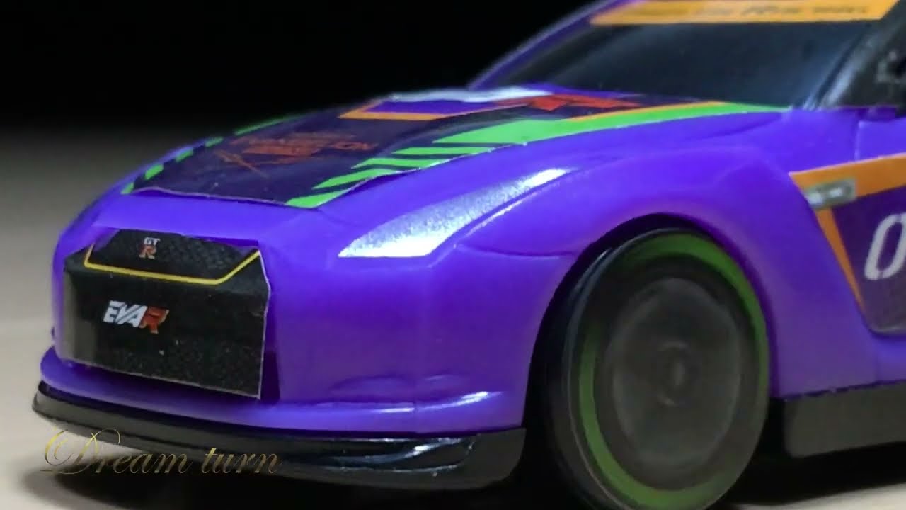 FUNBOO EVANGELION RACING GT-R 全6種類 NISSAN GT-R 全6種類 - YouTube