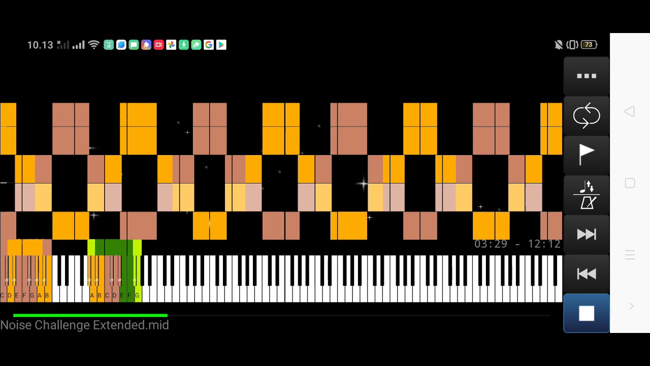 Noise Challenge : The Medley of Midi Art II - YouTube