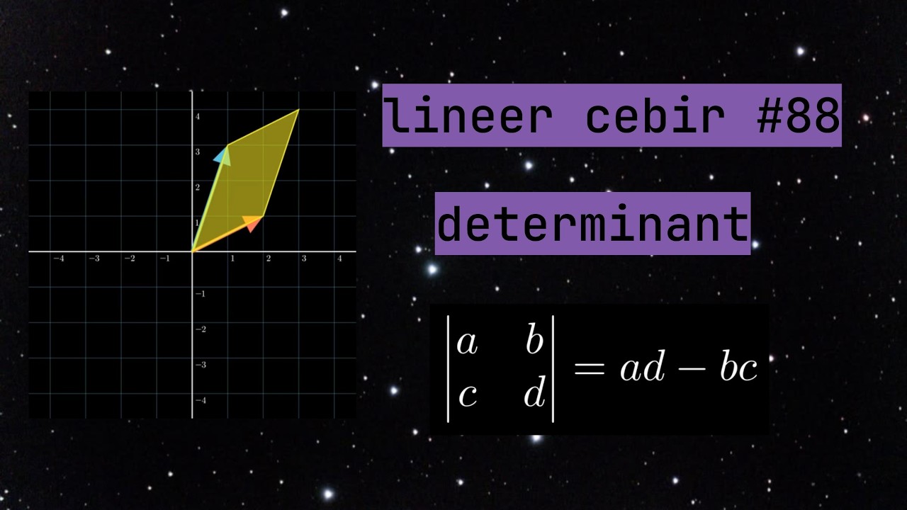 Lineer Cebir #88 - Determinantın Özellikleri 2 - YouTube